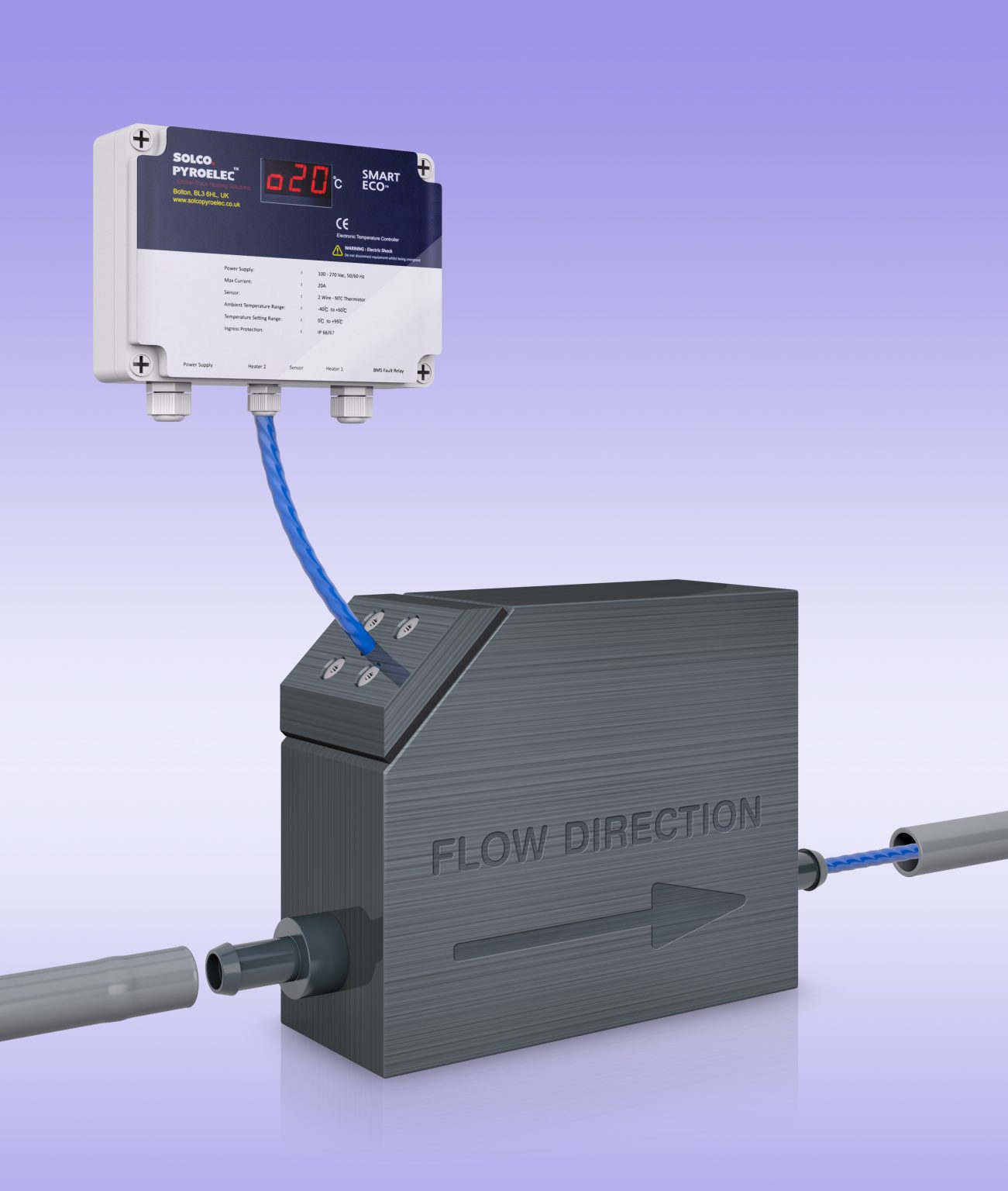 IN-TRACE | Self-regulating trace heating | FT Water Treatment