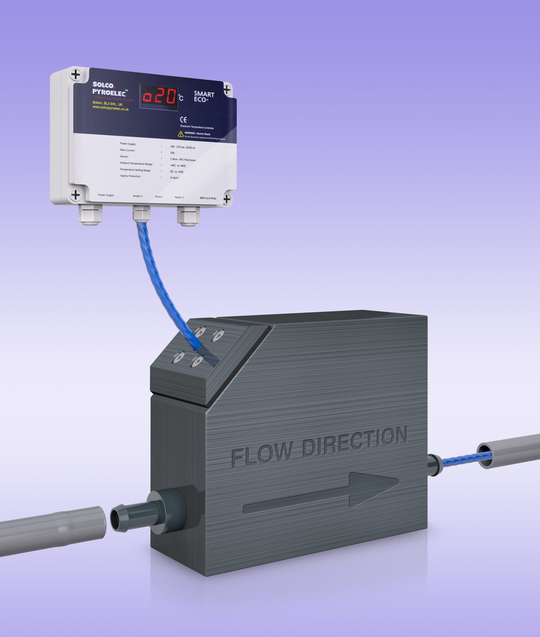 IN-TRACE | Self-regulating trace heating | FT Water Treatment